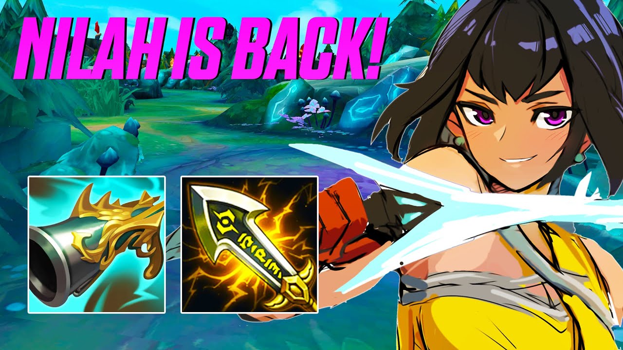 New Item Build/Runes And Summoner Spells For Nilah Patch 14.10 (Rank 1 ...