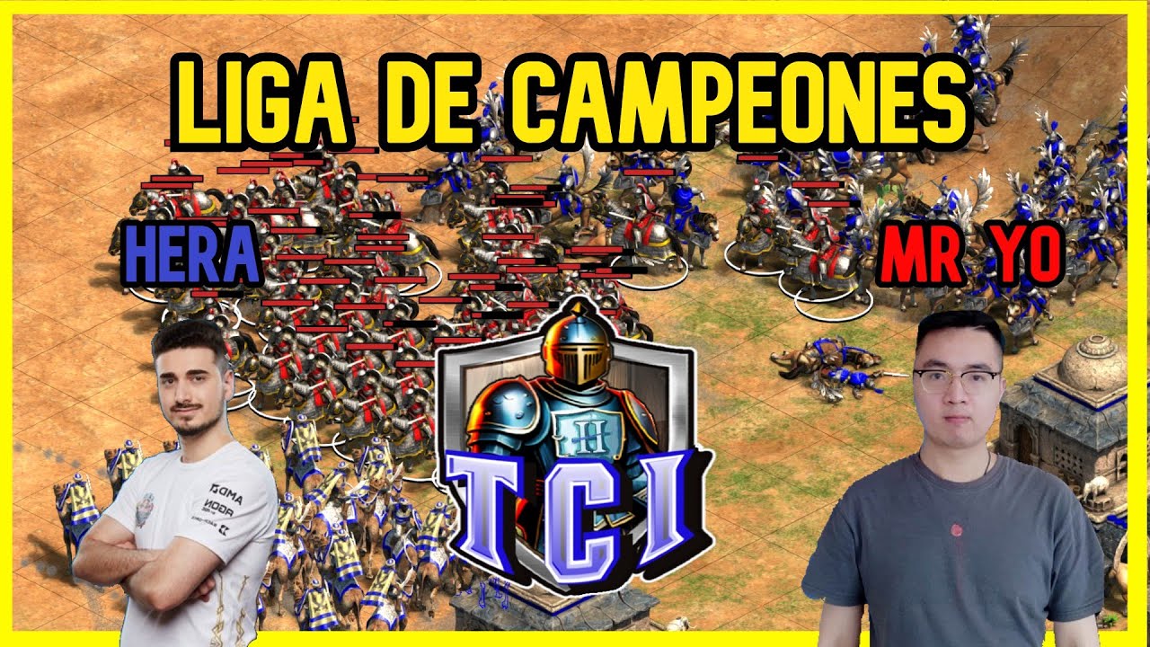 HERA VS MR YO LIGA DE CAMPEONES DE HERA !Age Of Empires 2 - YouTube