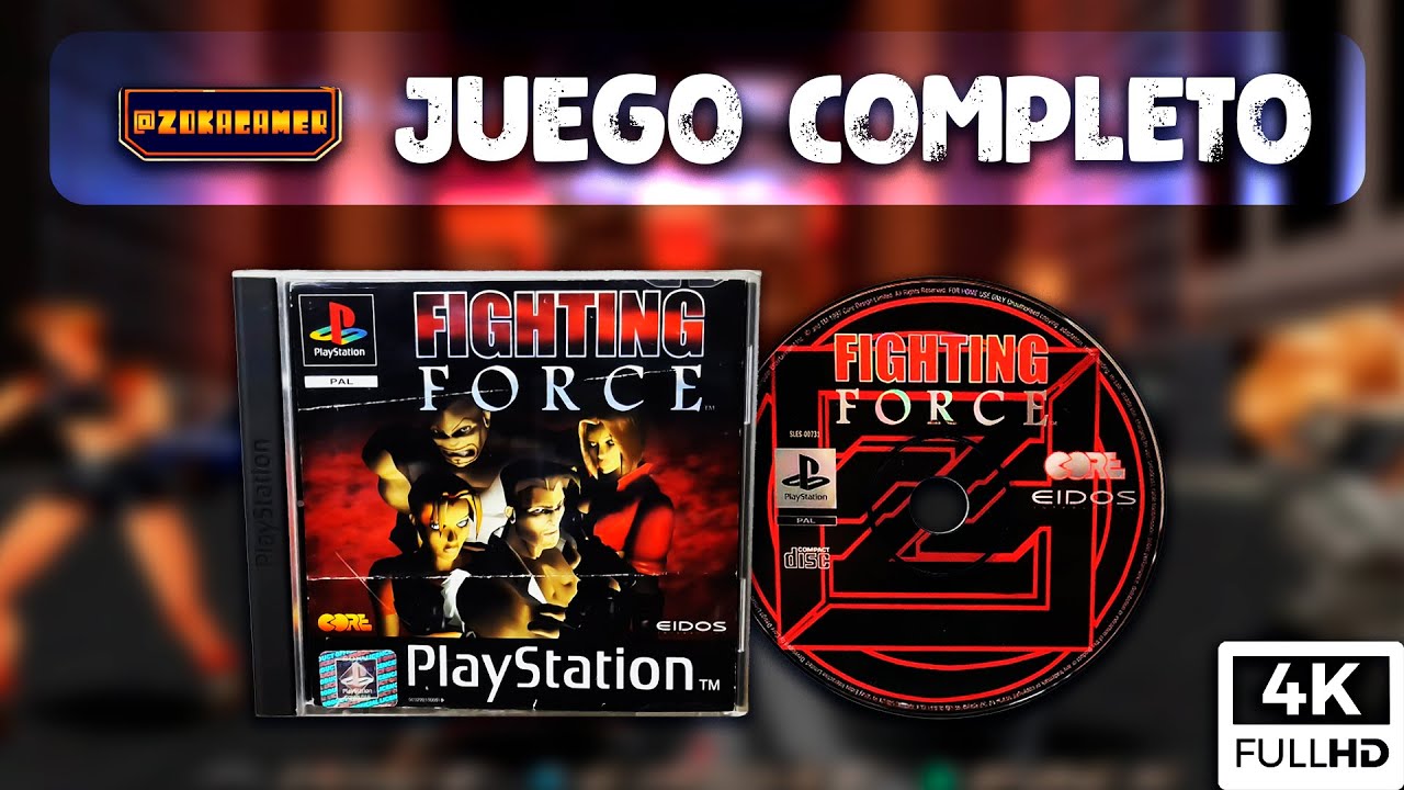 Figthin Force PS1 GAMEPLAY COMPLETO En español 4K 🛑 - YouTube