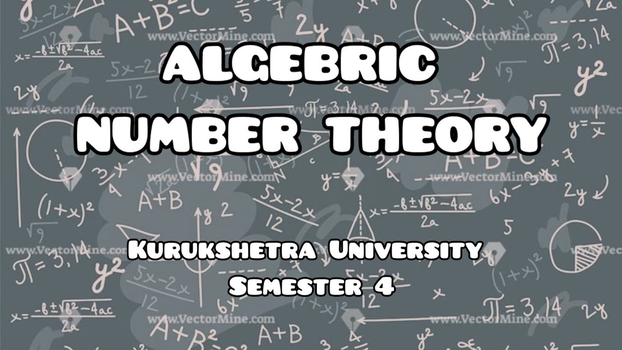 The class number of an algebraic number field ANT ( KUK SEM 4 ) # ...