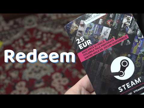 How to redeem Steam Gift Card Keys (PC and Mobile)