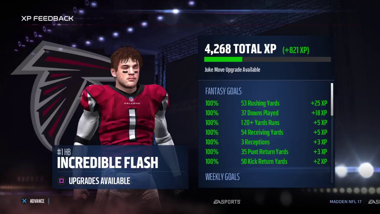Football flash nfl 17 gameplay - YouTube