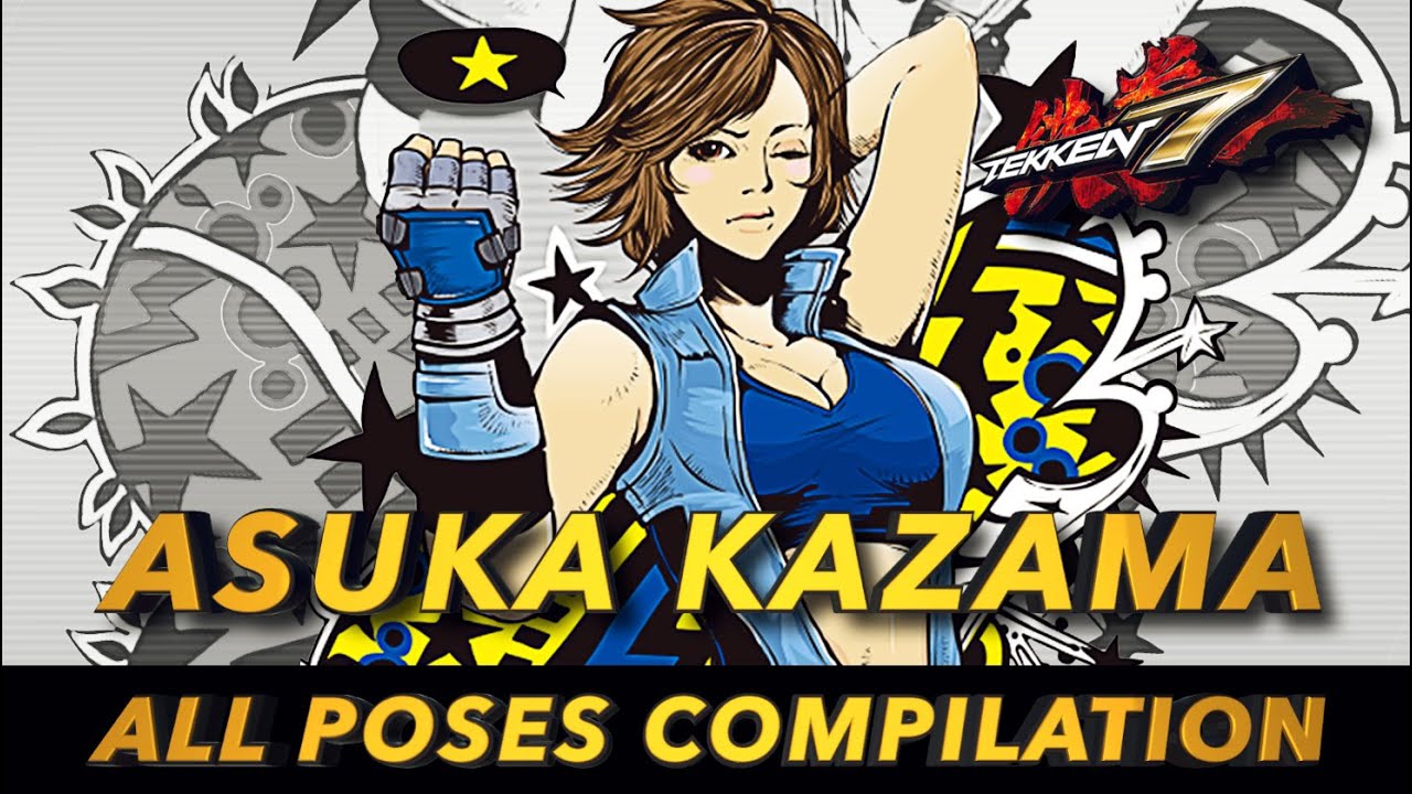 TEKKEN 7 | Asuka Kazama - All Poses Compilation & Rage Art | 1080P ...