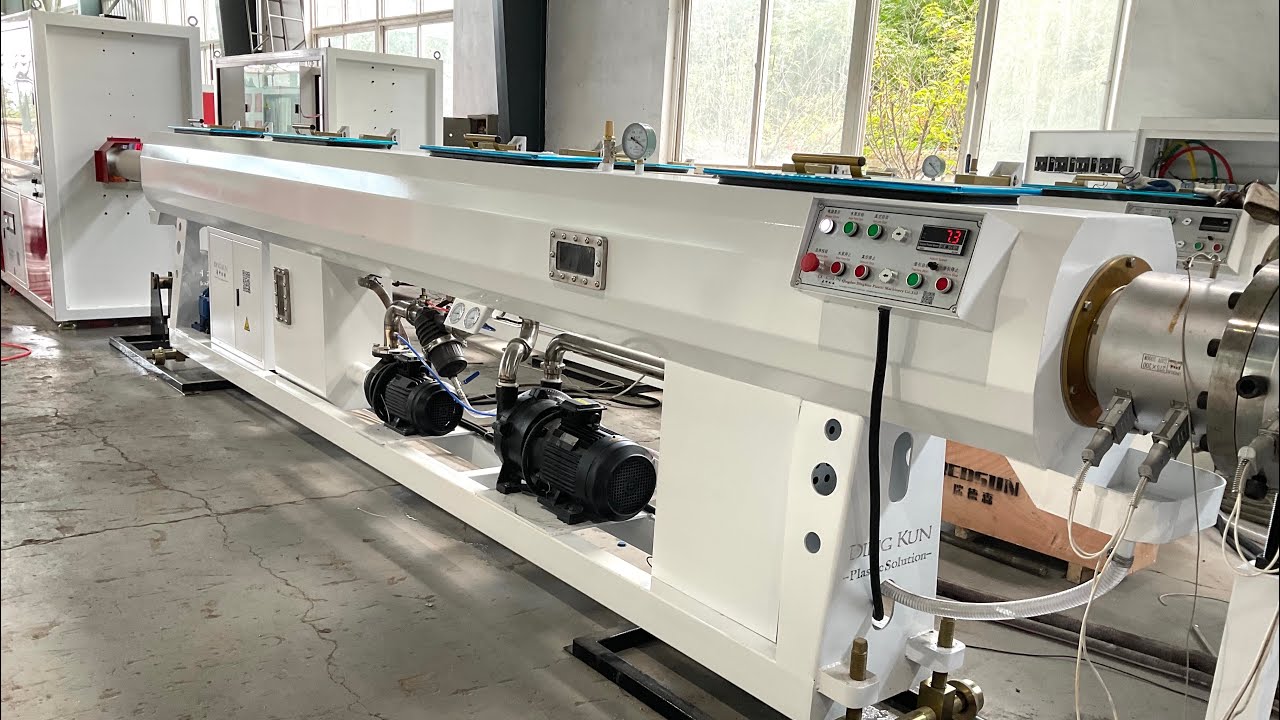 How it's made: 200 mm PVC Pipe Making Factory | Manufacturing Process ...