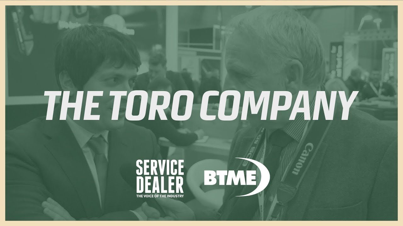 Service Dealer at BTME 2020: The Toro Company & the global market - YouTube
