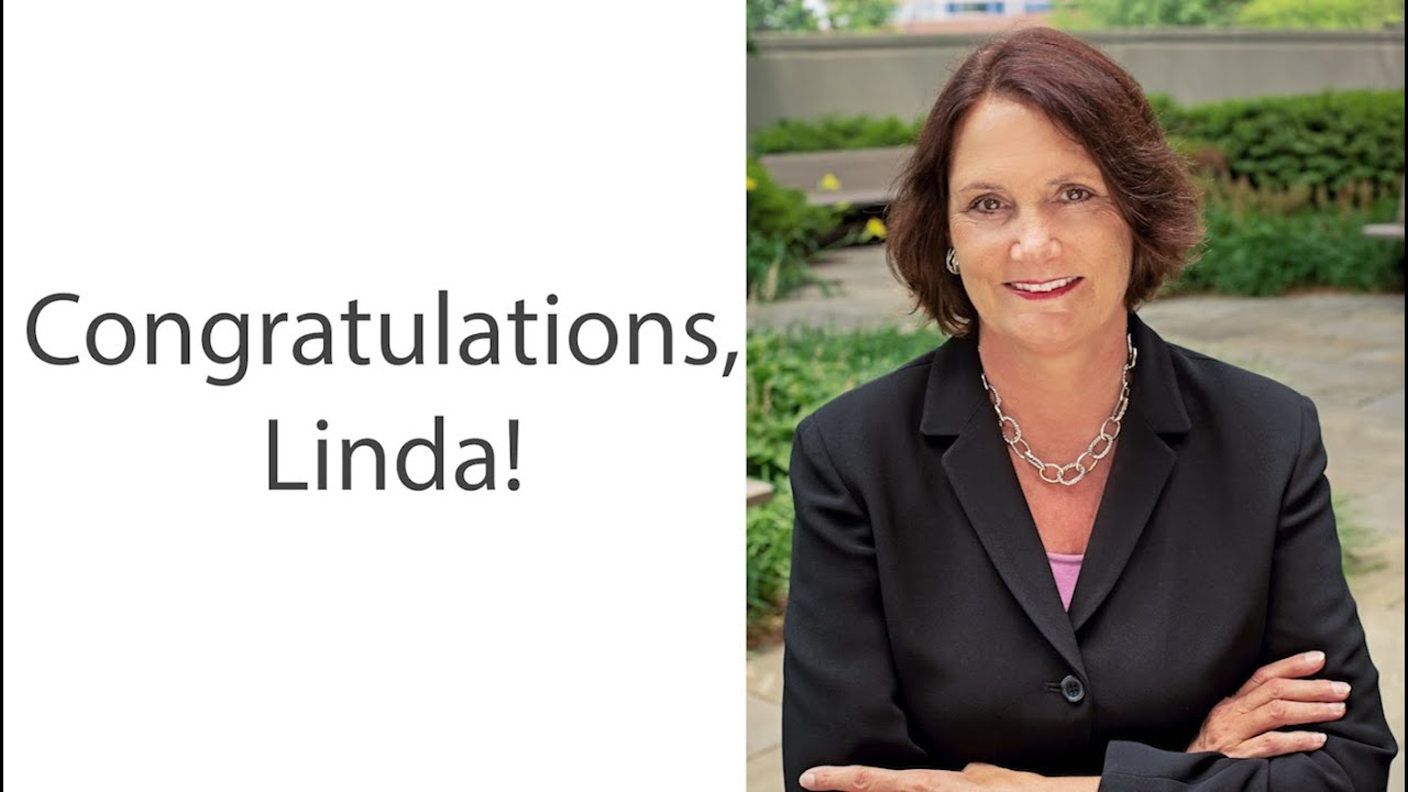Congratulations, Linda! - YouTube
