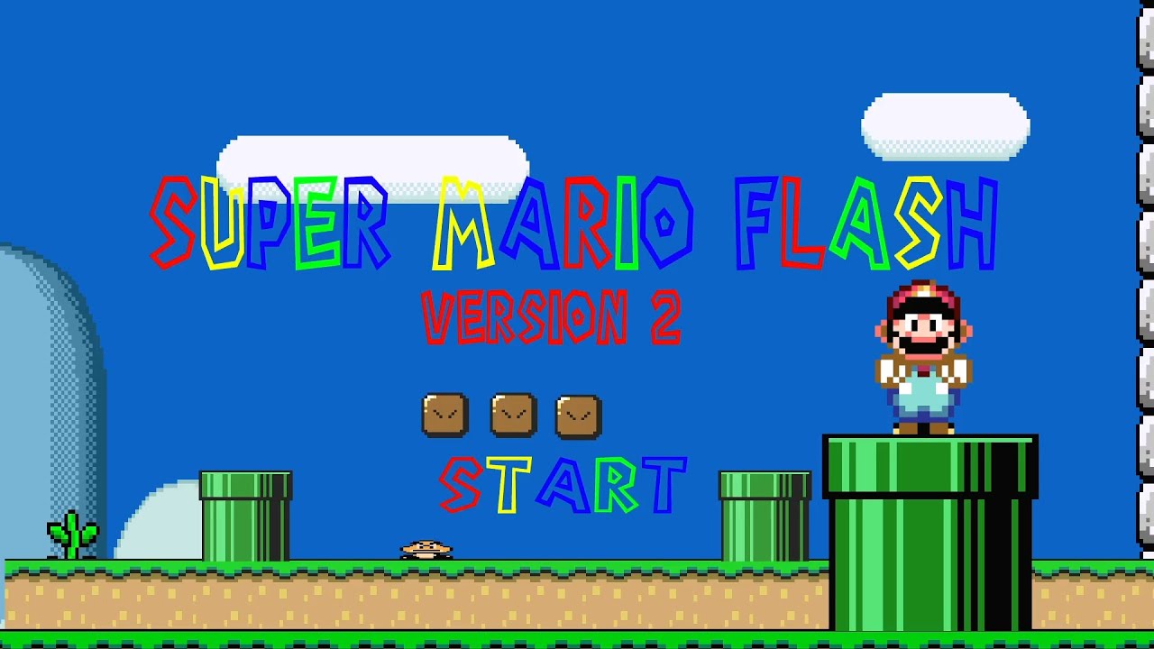 Super Mario Flash Full Gameplay - YouTube