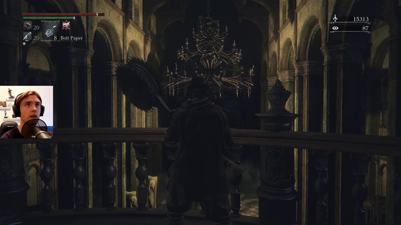 BIG ALIEN SQUID Boss Fight | The Ultimate BLOODBORNE BLIND Playthrough ...