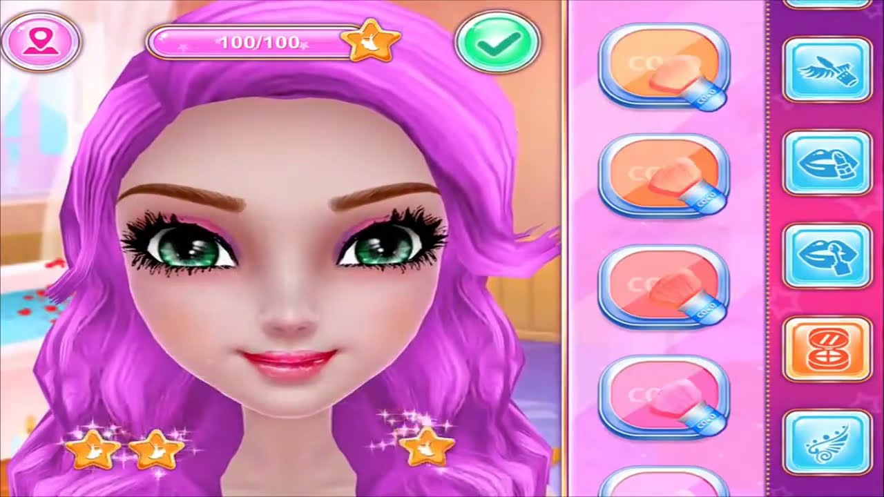 Prom Queen Game - Makeup and Dress Dress Up Games for Girls - YouTube