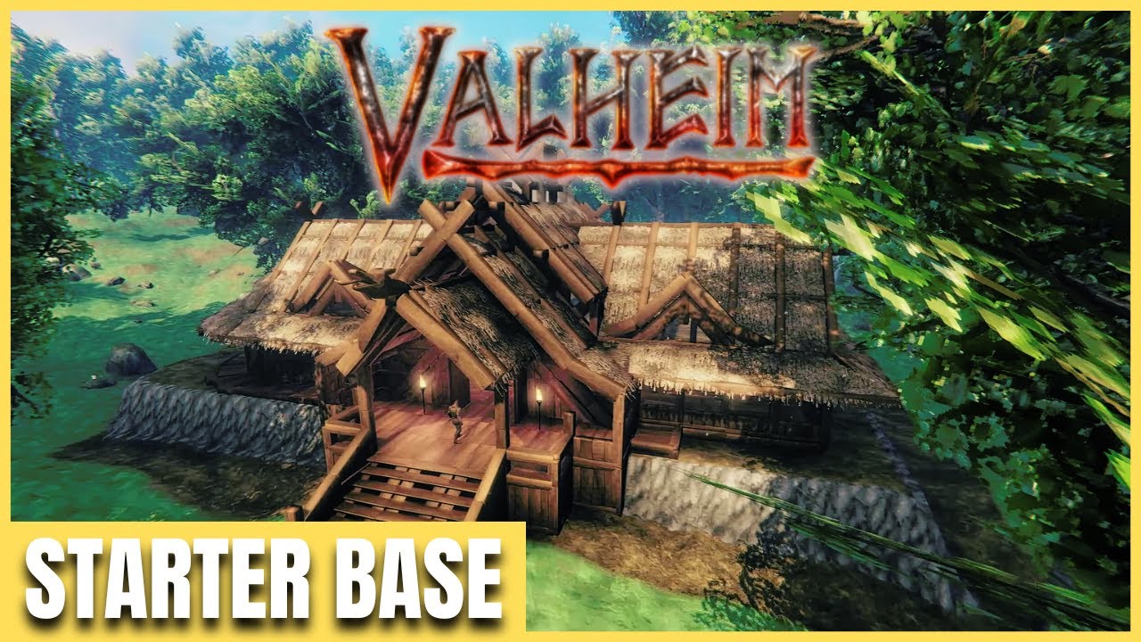 Valheim Starter Base: Design Evolution - YouTube