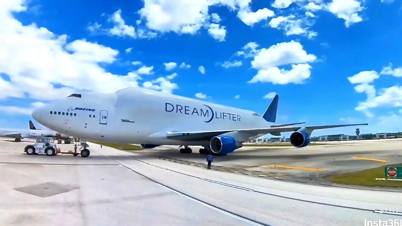 Join us for an exclusive Boeing 747-4 Dreamlifter Pushback and Epic ...