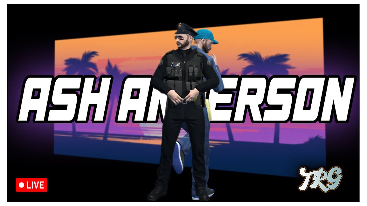 Ash Anderson is back on Duty! | Cop RP | Road to 3K Subs | Nopixel ...