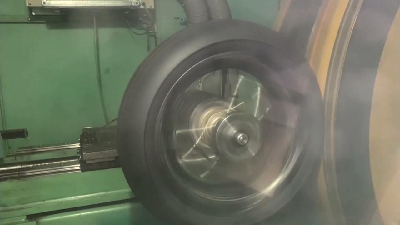 Radial load durability test (17 inch x 500) - YouTube