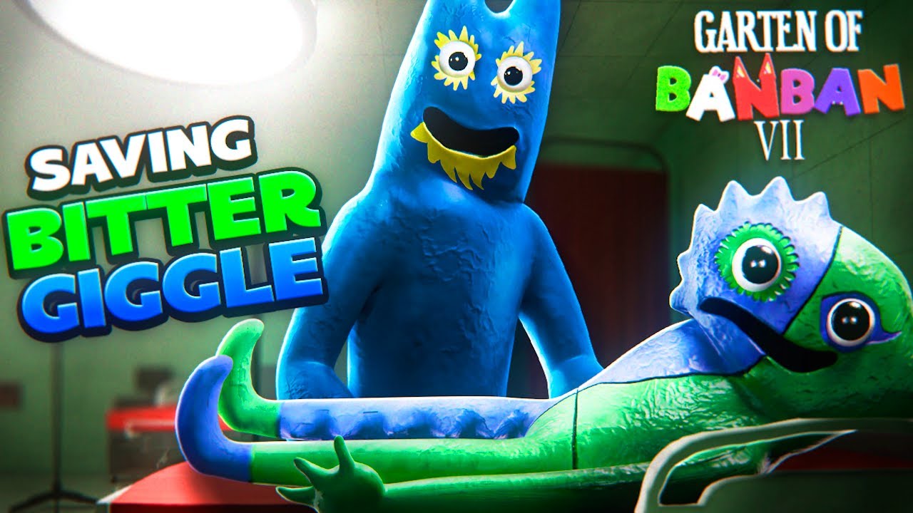 Garten of Banban 7: SAVING BITTERGIGGLE ENDING! You can HEAL HIM! - YouTube