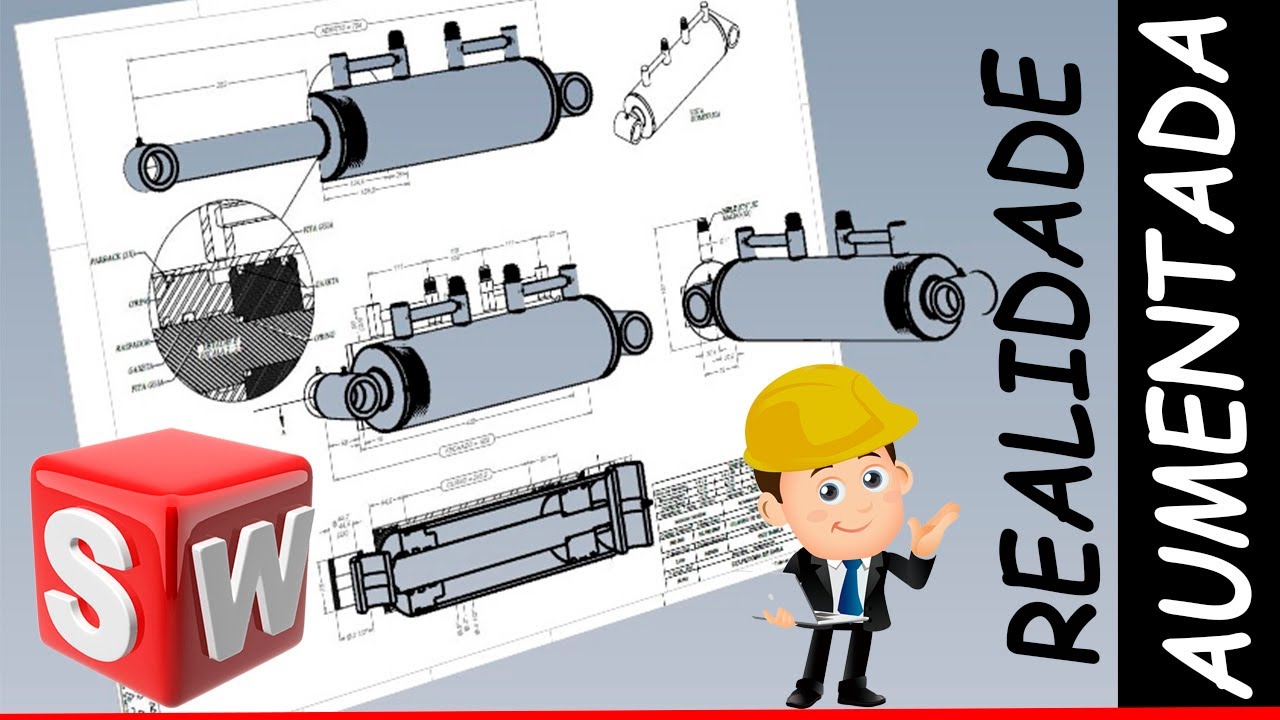 COMO FAZER UM DESENHO EM REALIDADE VIRTUAL NO SOLIDWORKS - YouTube