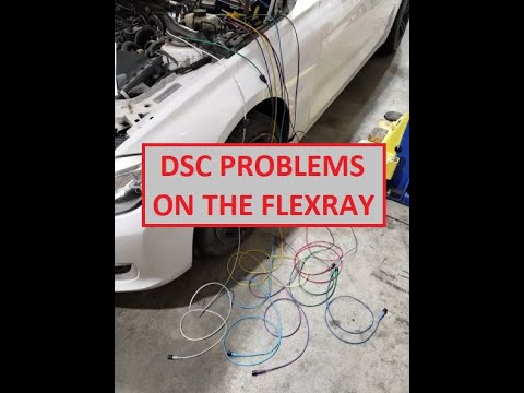 BMW F30 TRACTION LIGHTS ON & FLEXRAY COMM FAULTS - YouTube
