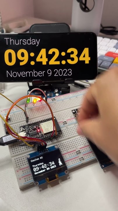 World time synchronization via NTP Client #arduino #esp32 #wifi - YouTube