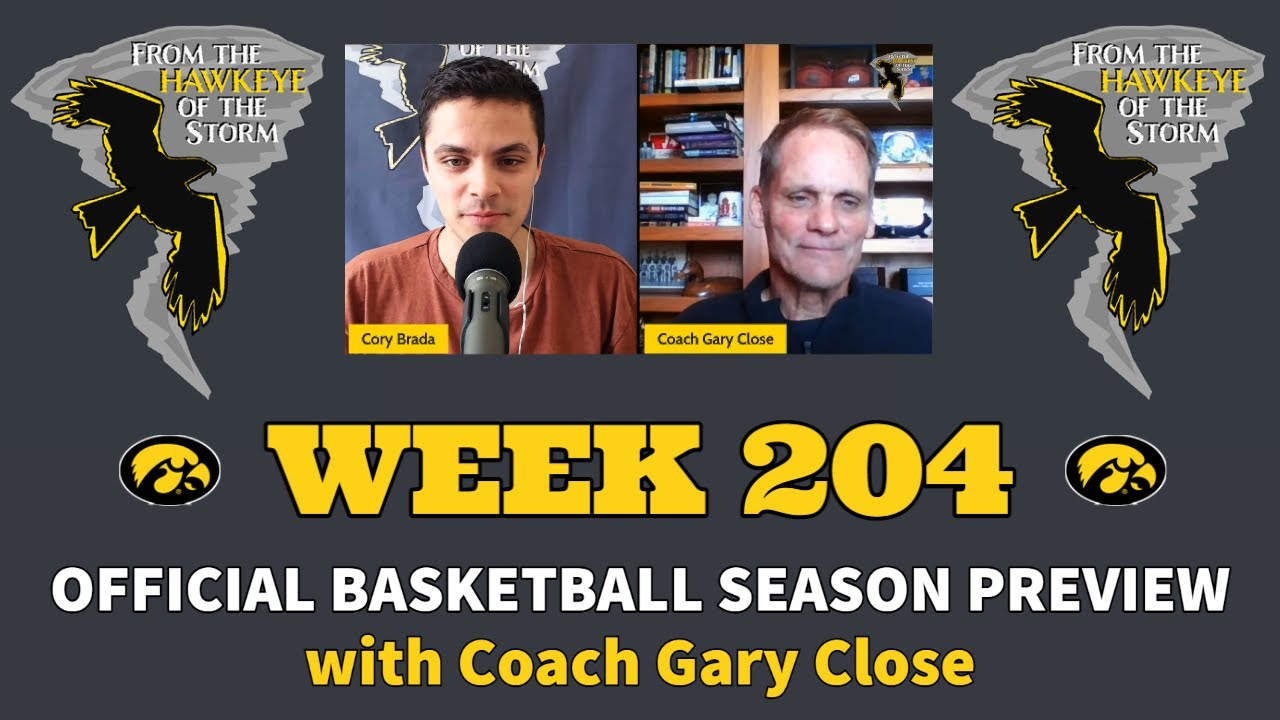 Iowa Basketball OFFICIAL SEASON PREVIEW with Coach Gary Close | Week ...