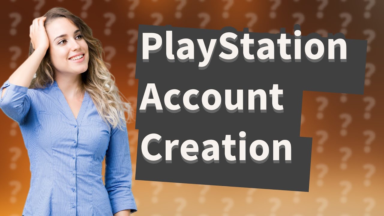 How do I create a PlayStation account on my PC? - YouTube