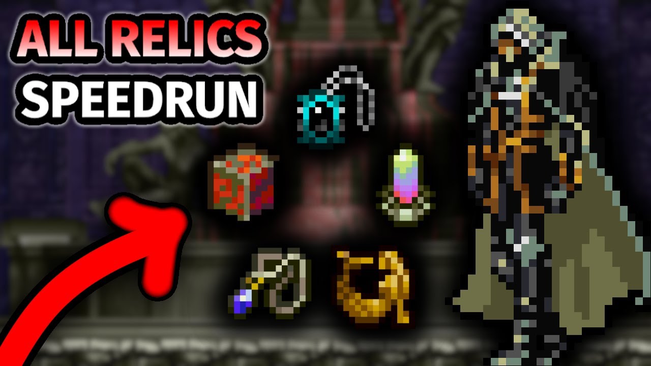 How Fast Can You Collect Every Relic in Castlevania SotN? - YouTube