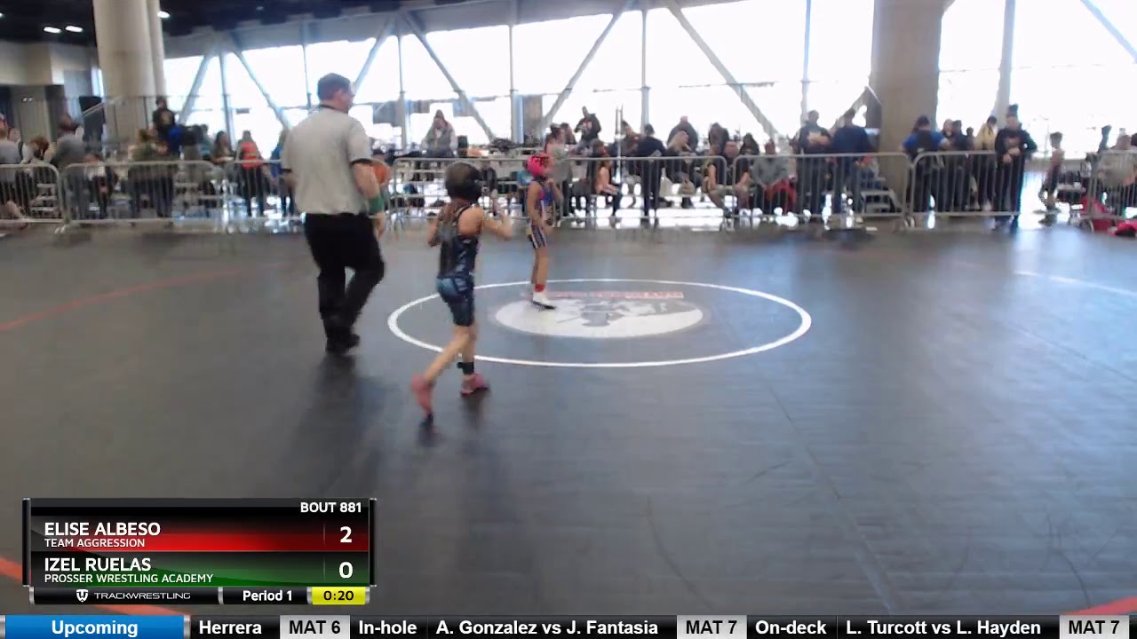 9U Girls 50 Elise Albeso Team Aggression Vs Izel Ruelas Prosser ...