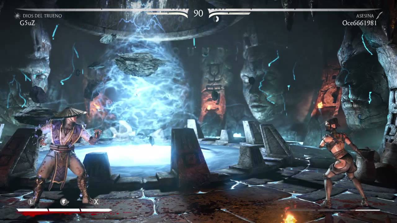 Mortal Kombat X online Raiden vs Kitana - YouTube