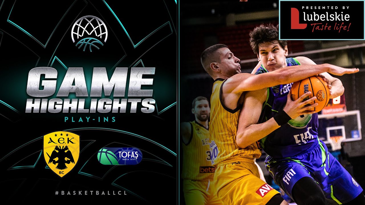AEK v Tofas Bursa | Play-Ins - Game 1 | Highlights - Basketball ...