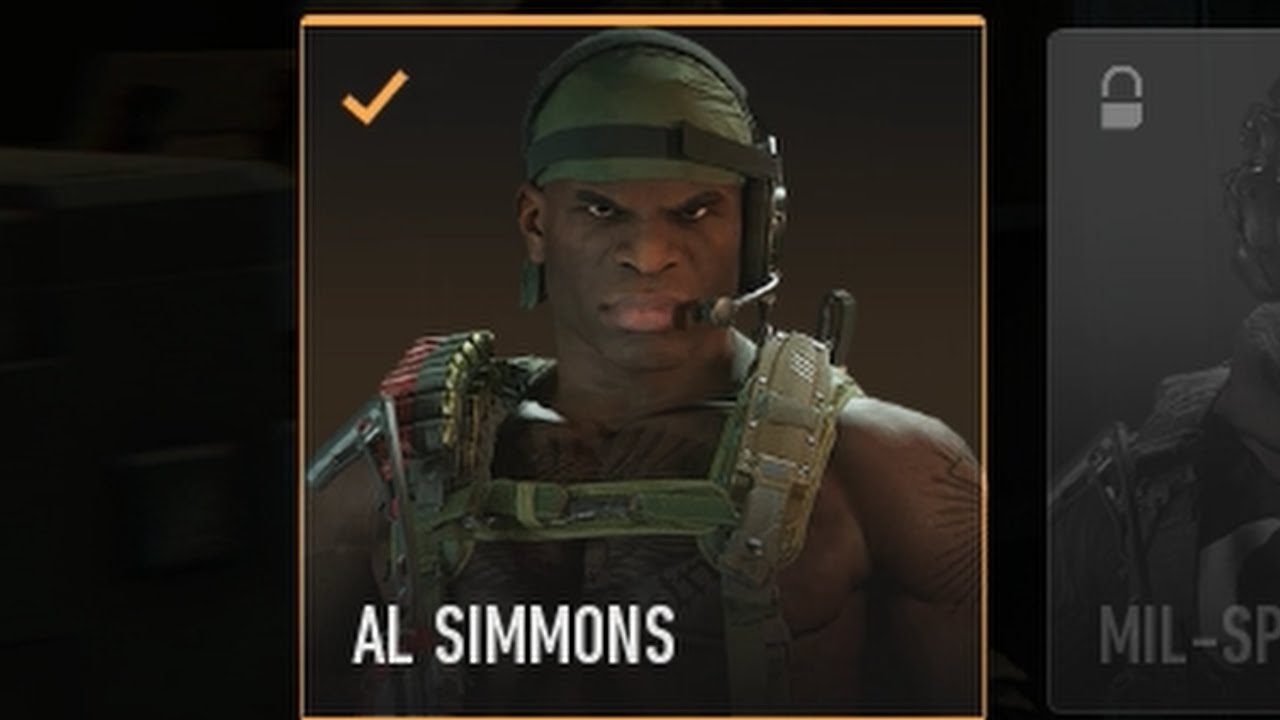 Modern Warfare 2 - "Al Simmons" Operator - YouTube