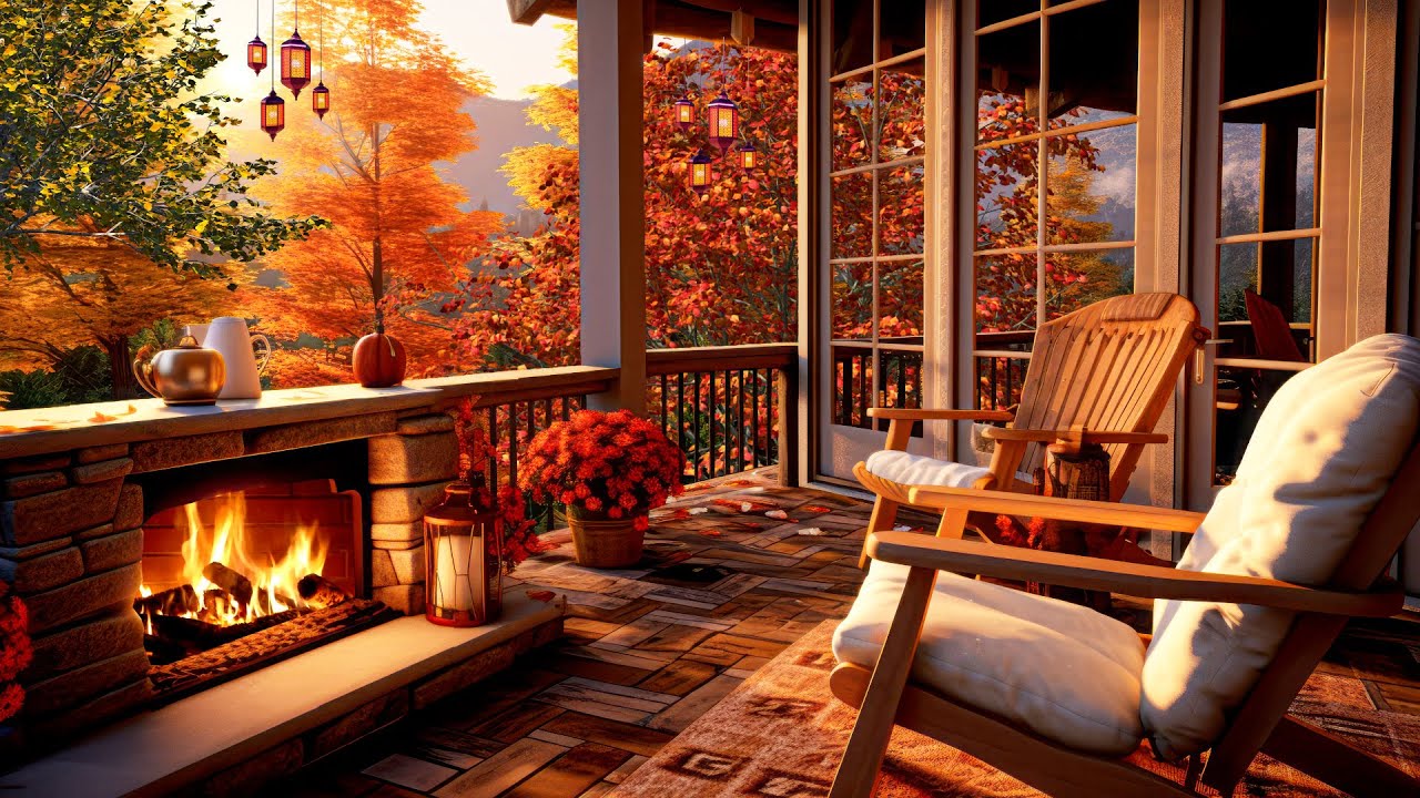 Cozy Spring Ambience - Spring Morning & Forest Ambience - Campfire ...