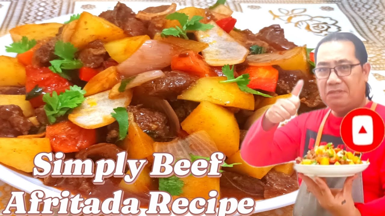 How to Cook Simply Beef Afritada Recipe [ Filipino Recipe] Beef Recipe ...