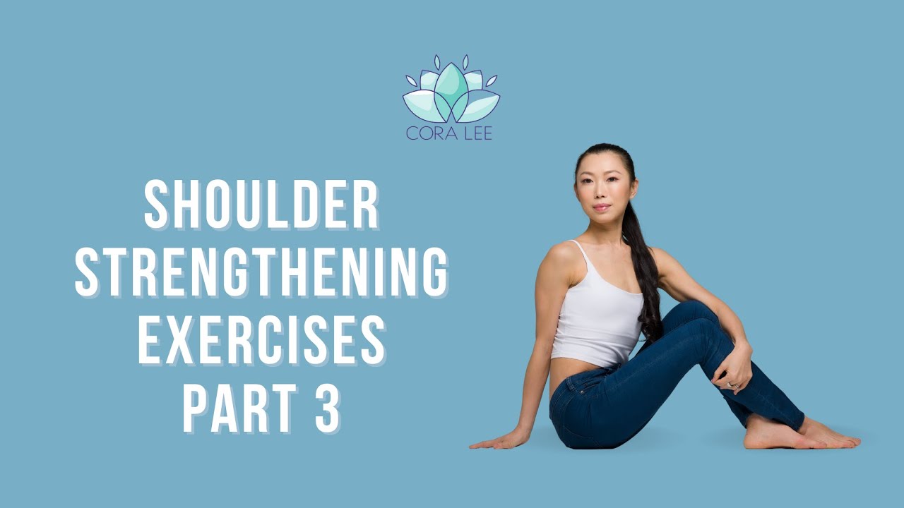 Shoulder Stabilization Exercise Part 3 - YouTube