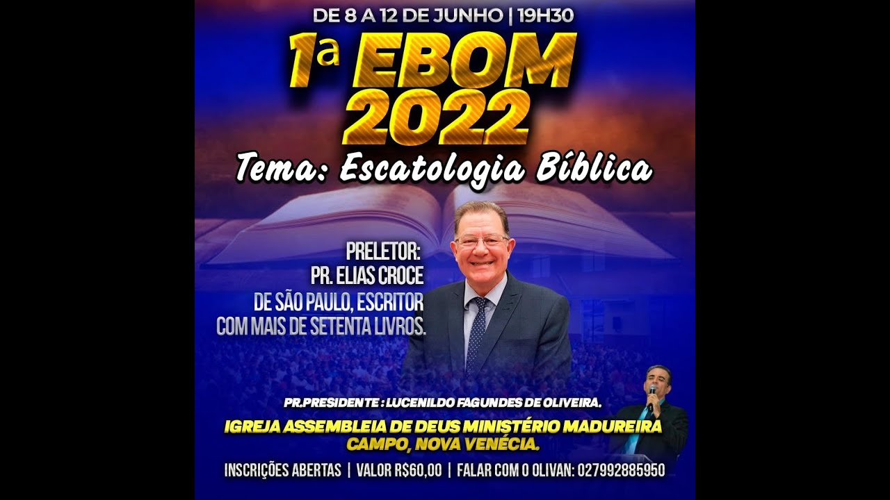 12/06/2022 - 1ª EBOM dia 5 - YouTube