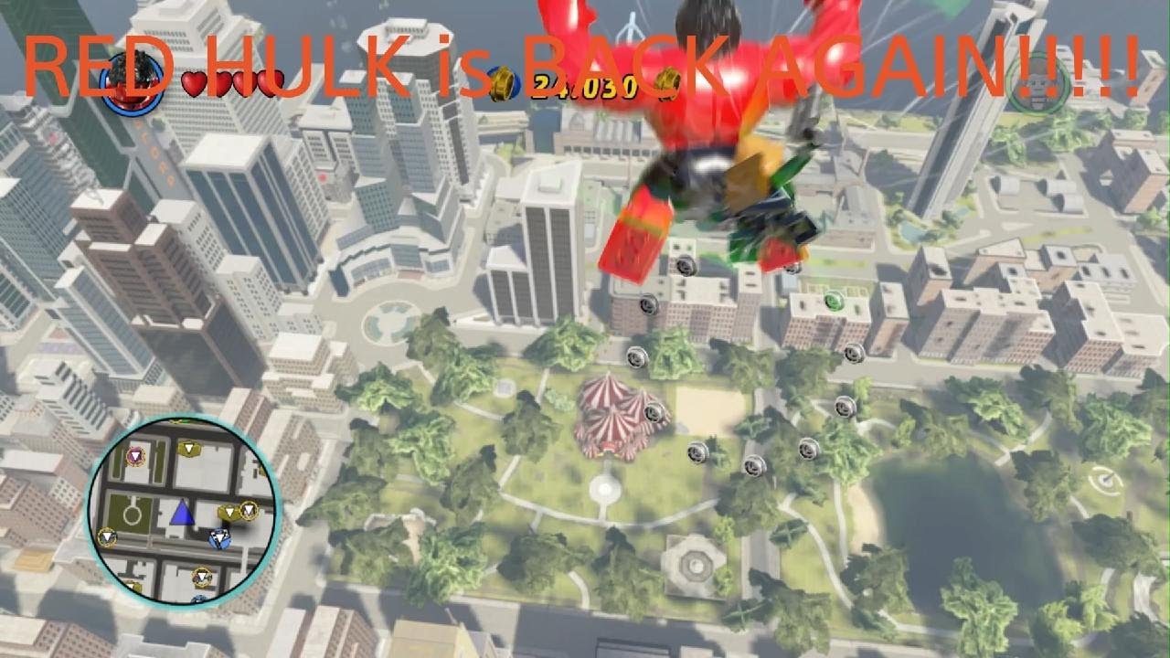 (LEGO MARVEL Super Heros), (PS5 Gameplay), RED HULK is HERE!! - YouTube