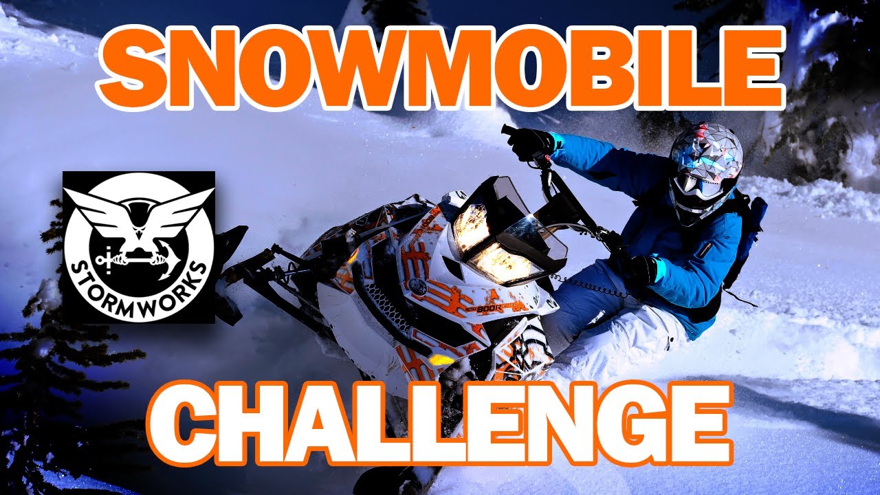 Snowmobile Build Challenge - Stormworks Build and Rescue - YouTube