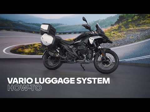 Handling and Key Features of the BMW R 1300 GS Vario Luggage System | BMW Motorrad How-To
