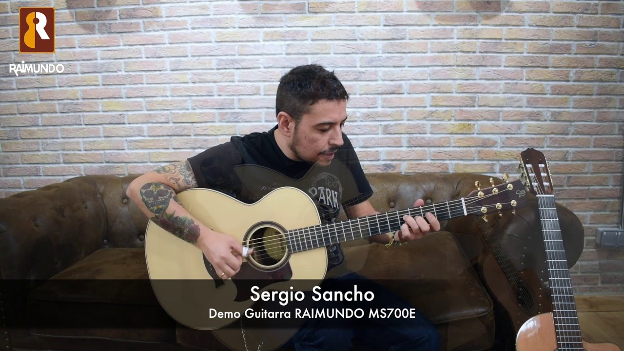 Sergio Sancho Demo Acústica Raimundo MS700E Parte 2 - YouTube