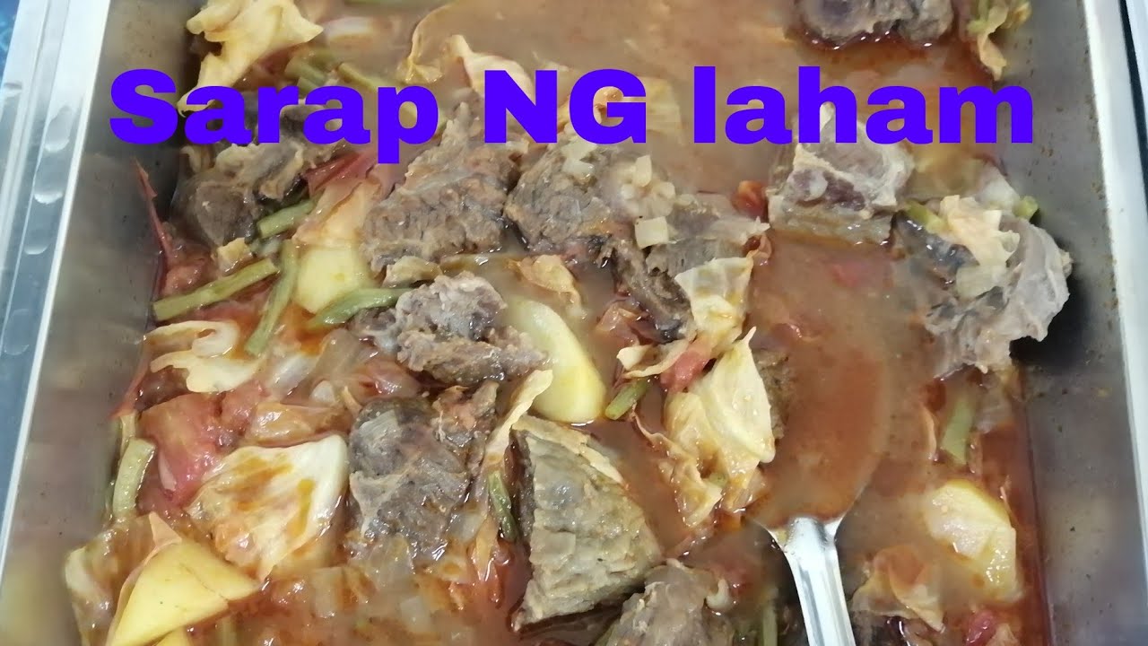 mukbang laham at beef - YouTube