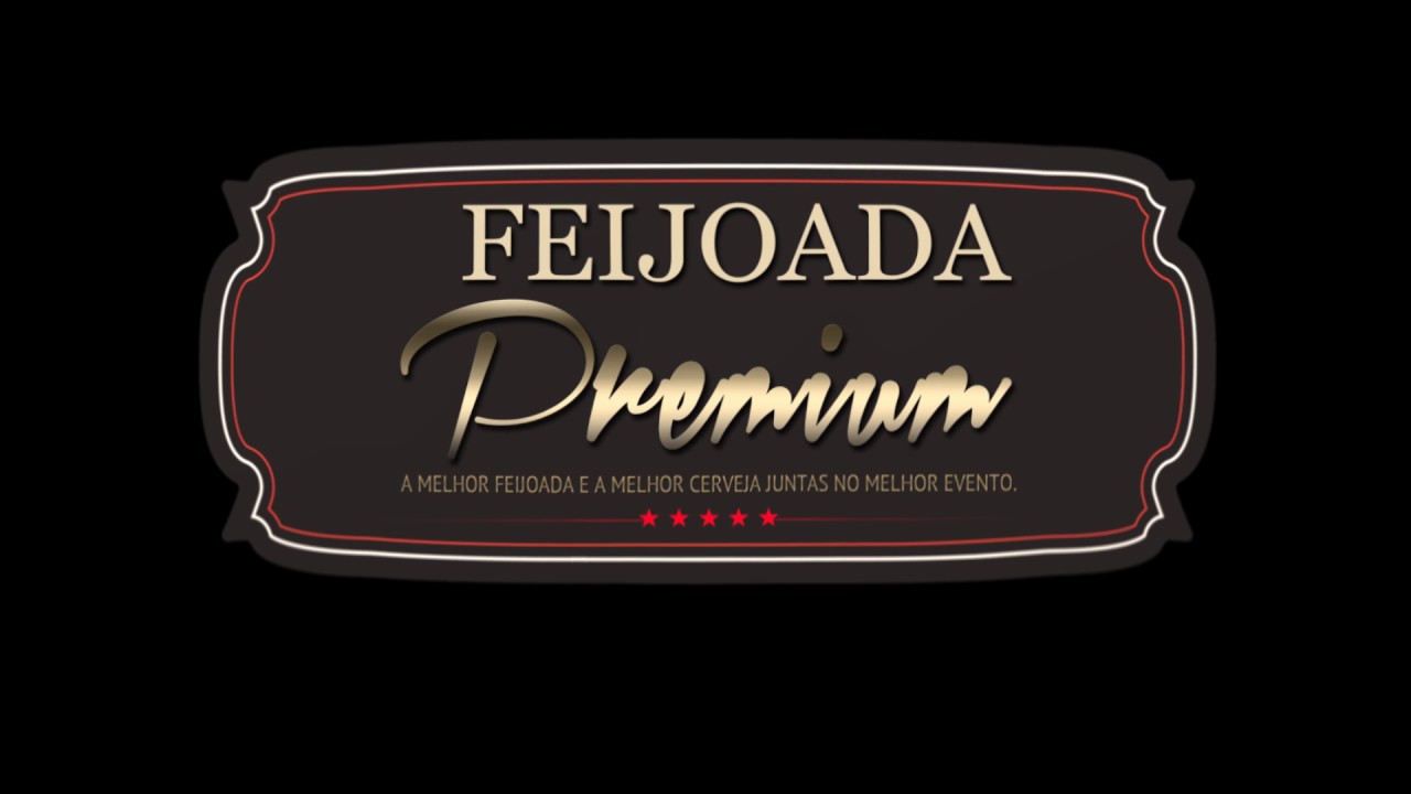 feijoada premium logotipo animado - YouTube