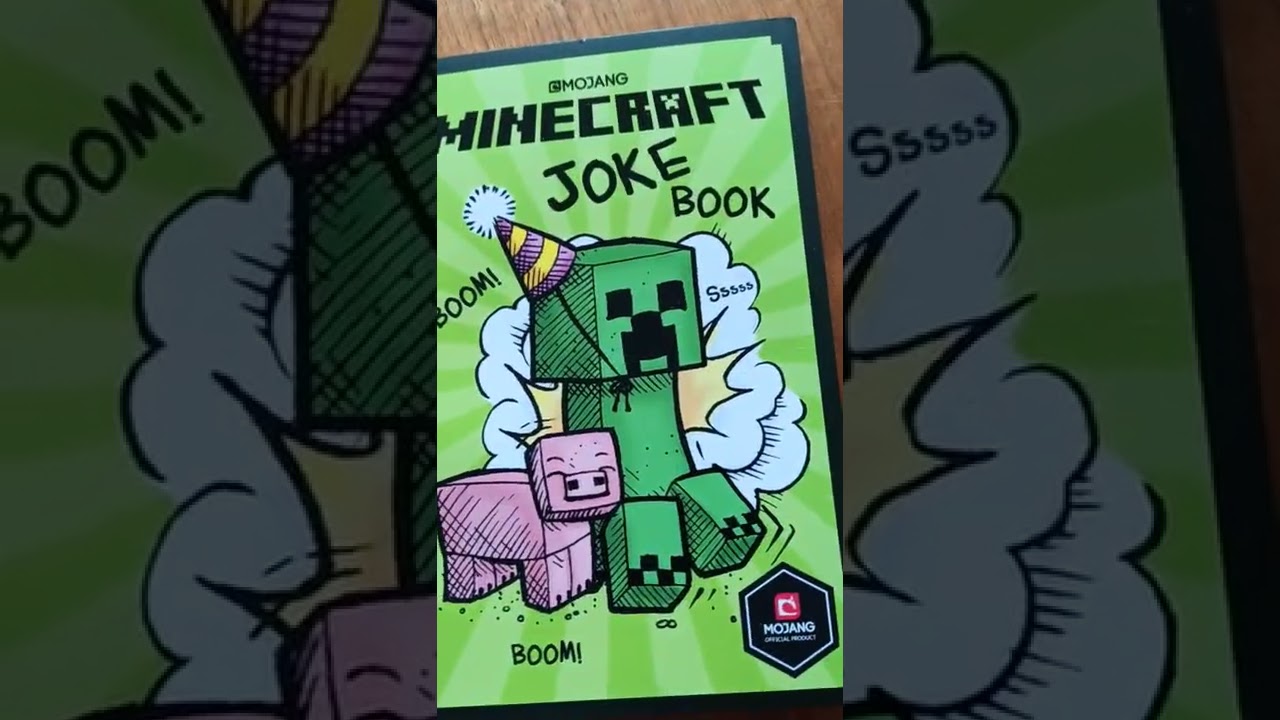 The Official Minecraft Joke Book is TERRIBLE! - YouTube