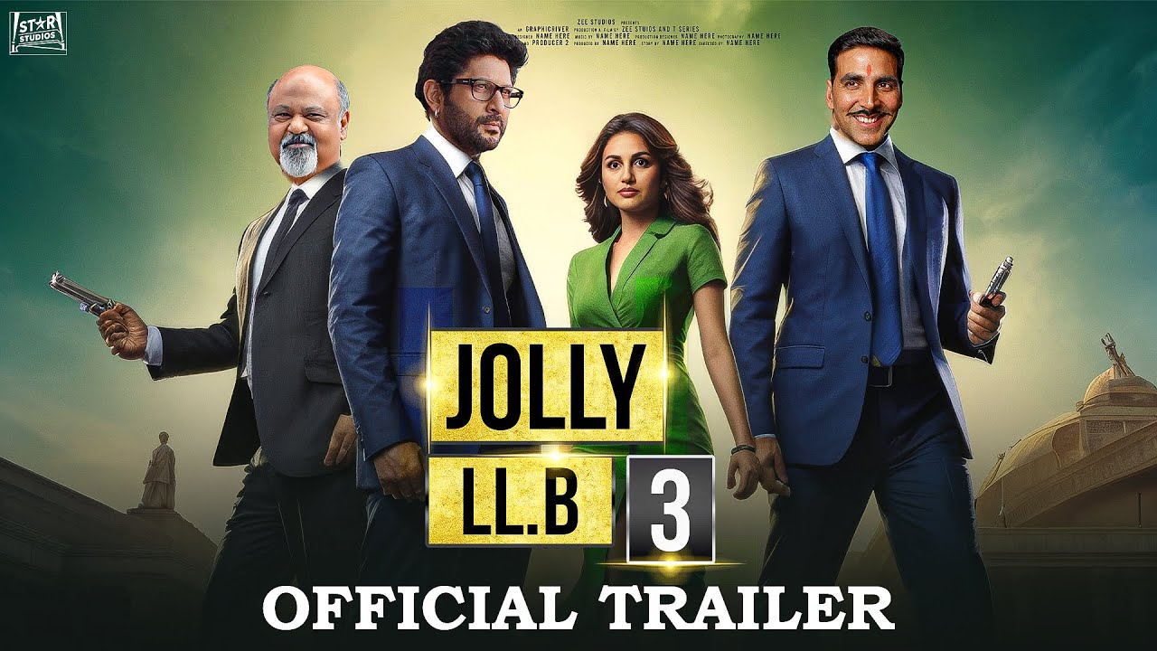 JOLLY LLB 3 | Official Trailer | Akshay Kumar | Arshad Warsi | Huma Qureshi | Saurabh Shukla ...