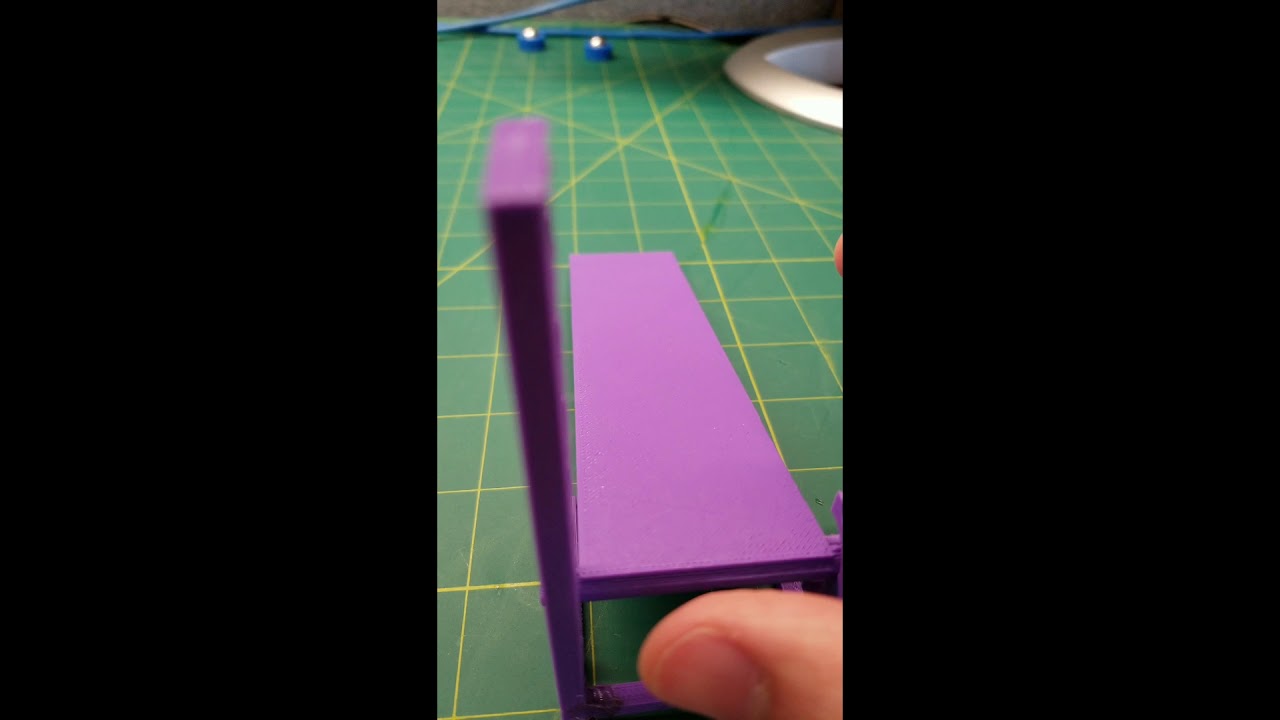 3d printed adjustable height ramp - YouTube