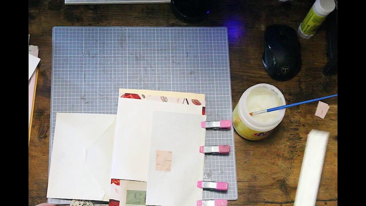 DIY Layered Envelope Journal | Junk Journal Boss - YouTube