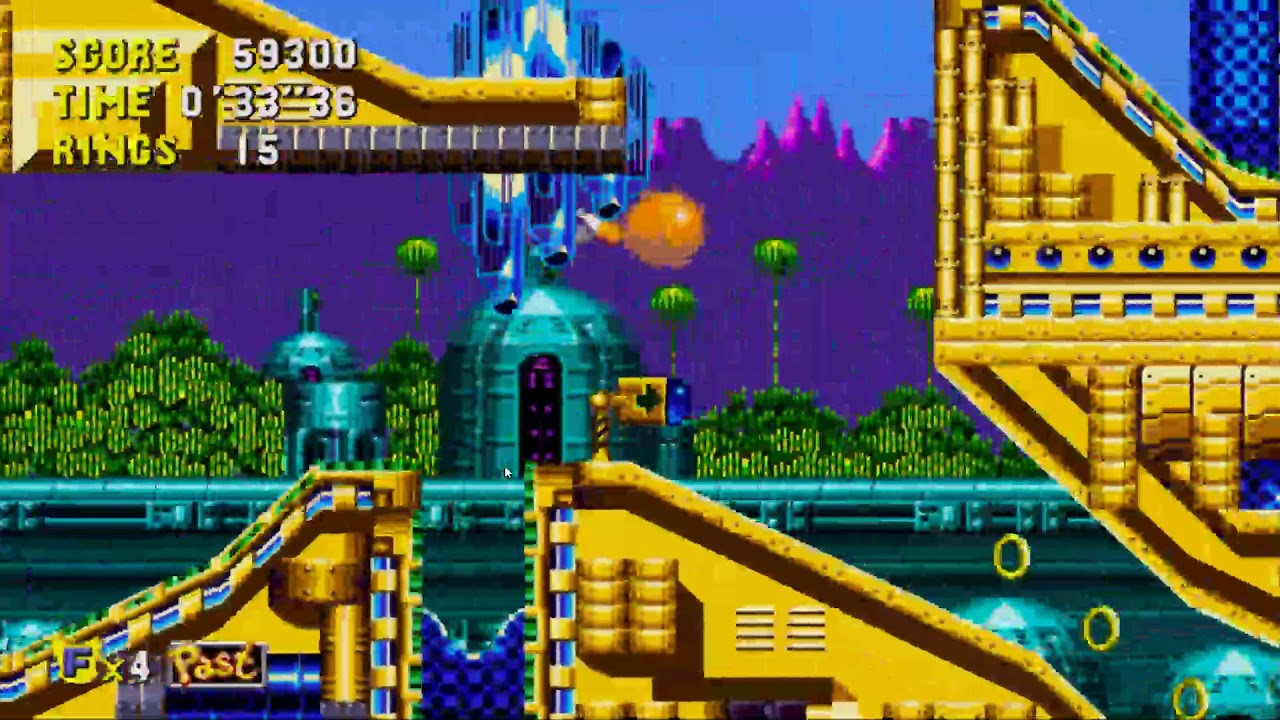 Sonic CD USA - Quartz Quadrant 1 Good Future - YouTube