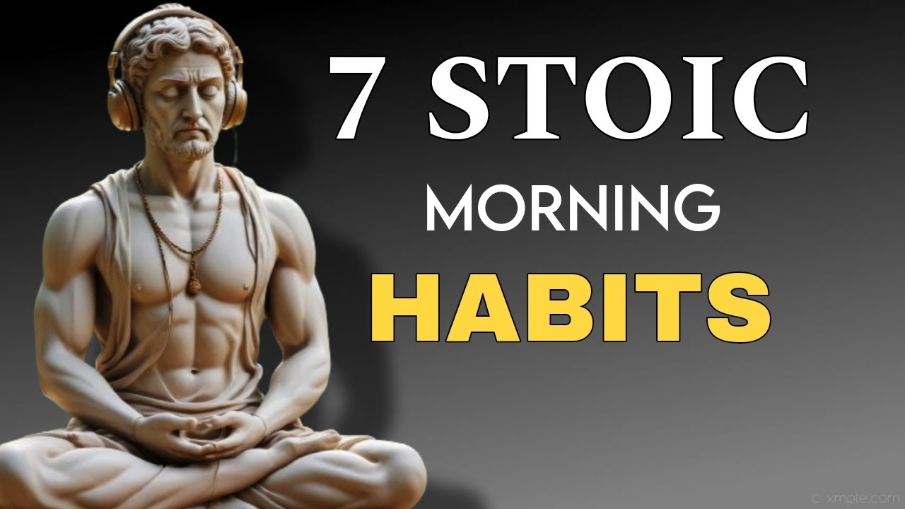 Wake Up with Stoicism | 7 Morning Routines for Mindful Living. - YouTube