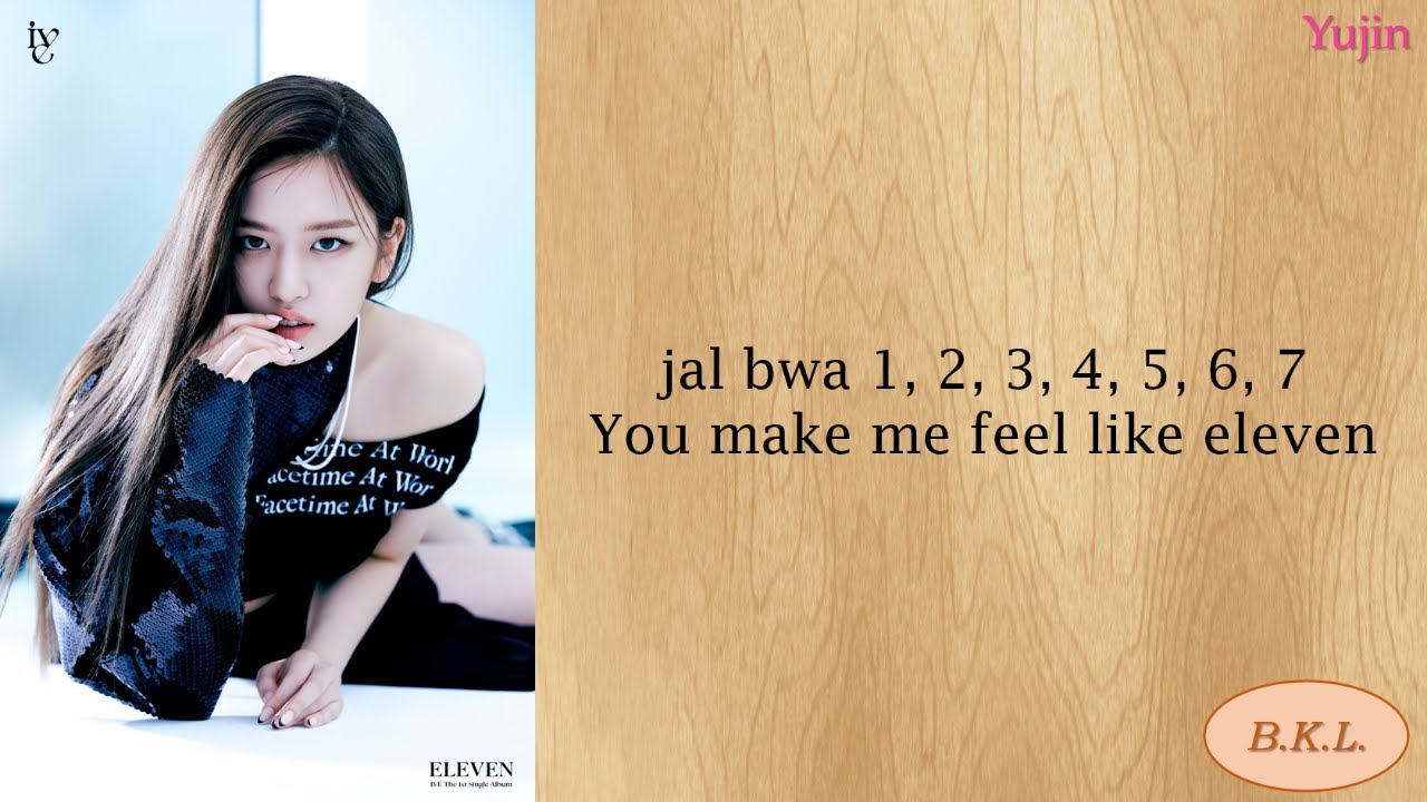 IVE ELEVEN easy lyrics - YouTube