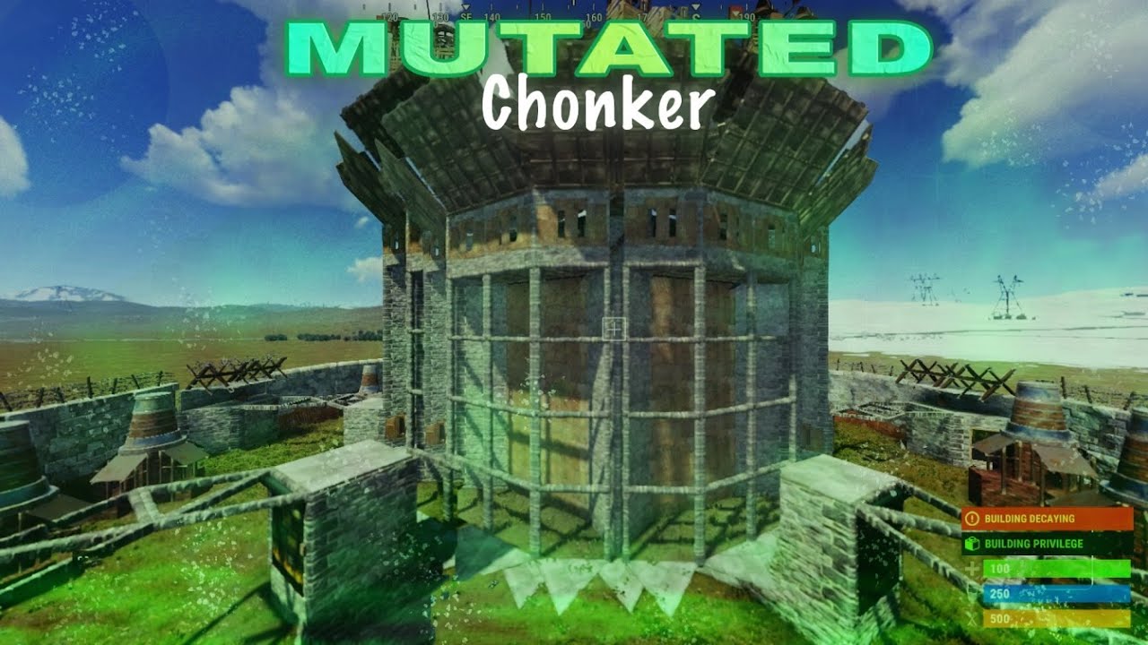 Mutated Chonker | Rust Base Design | Shell | Circle Core | Tutorial TBA ...