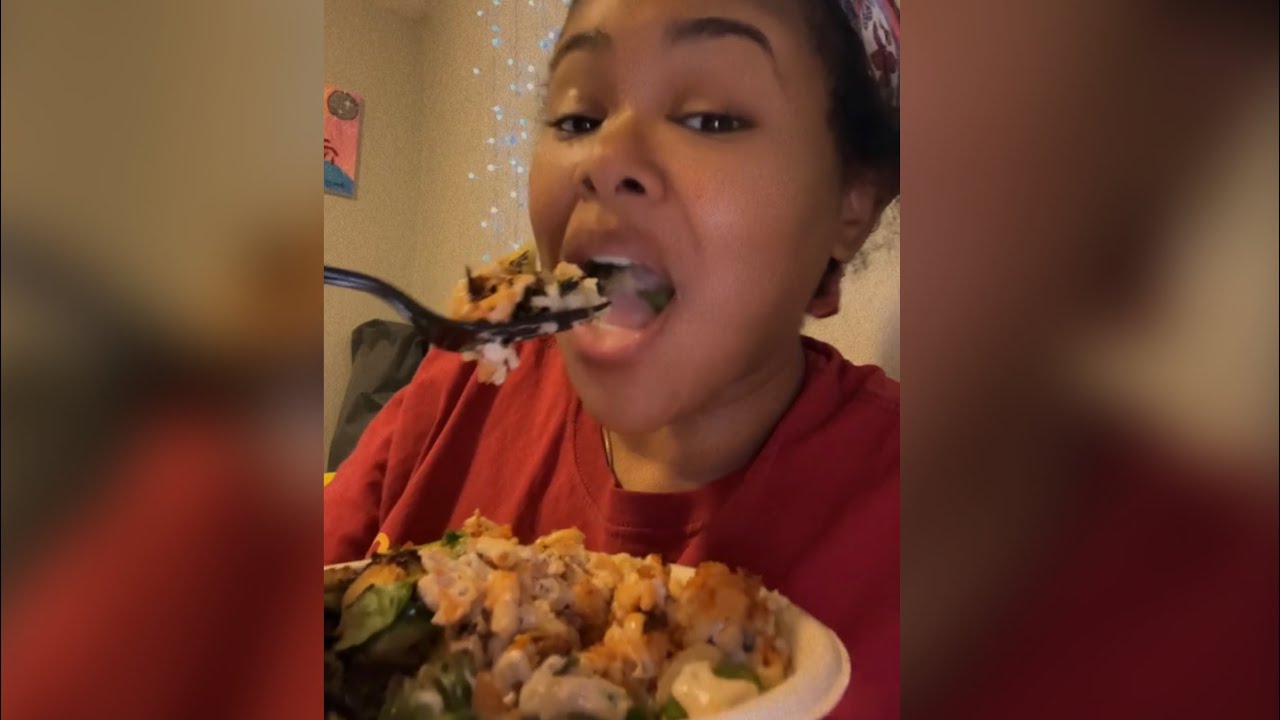 Veggie bowl #mukbang from Dig! 🤤 🥗🥒 - YouTube