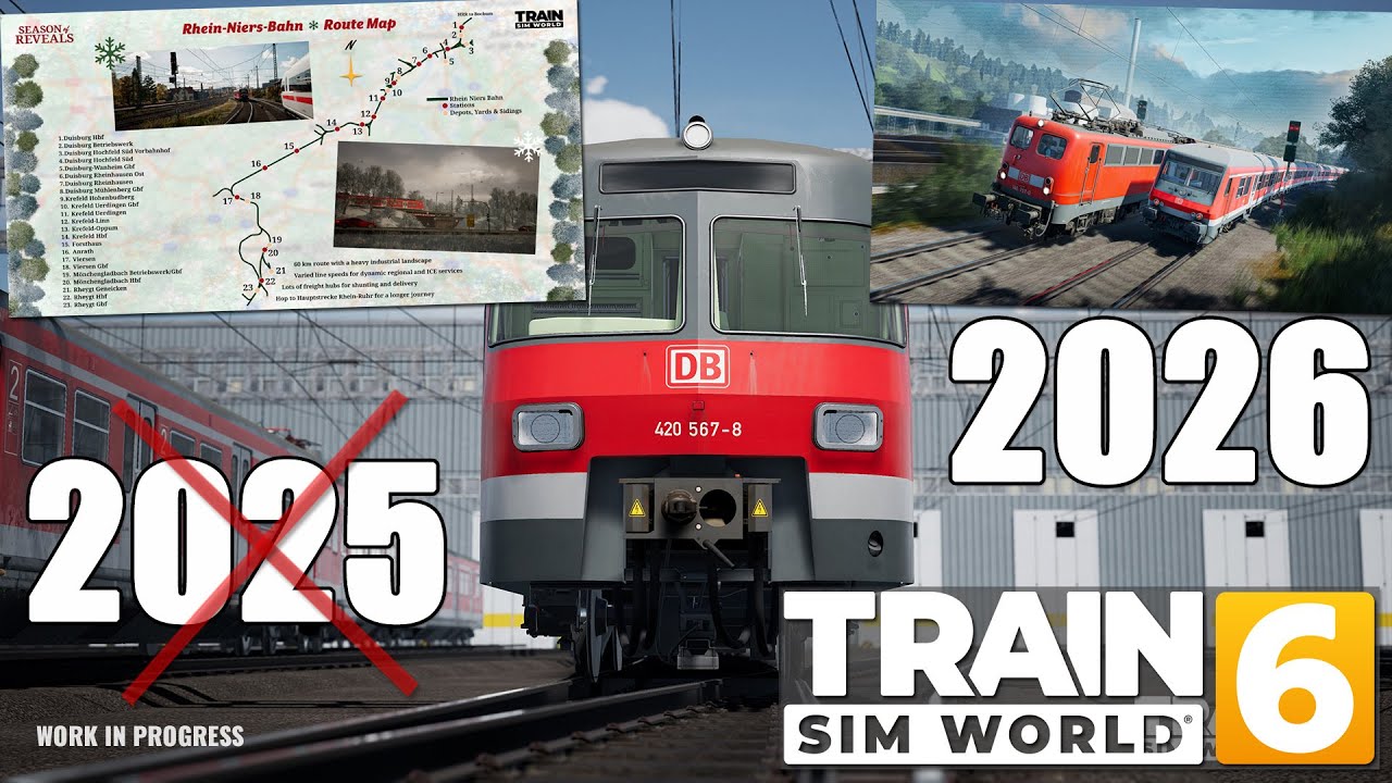 TSW 6 BR 420 auf 2026 VERSCHOBEN? News zu Stuttgart Heilbronn und Rhein ...