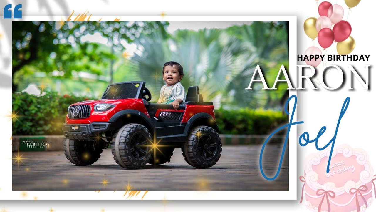 Aaron Joel_1st Birthday Celebration by LightRay Photography - YouTube