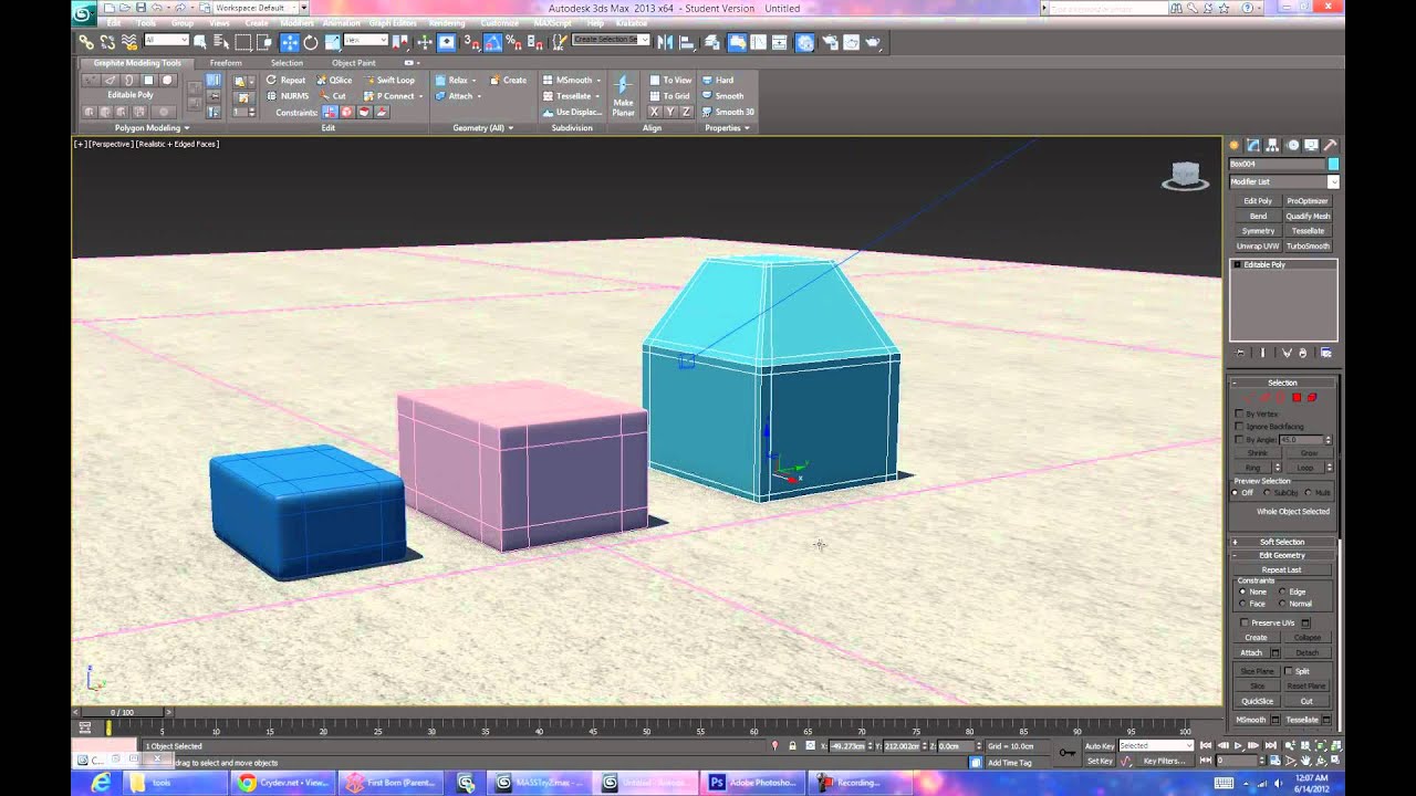 3ds Max-High Poly Modeling Basics - YouTube